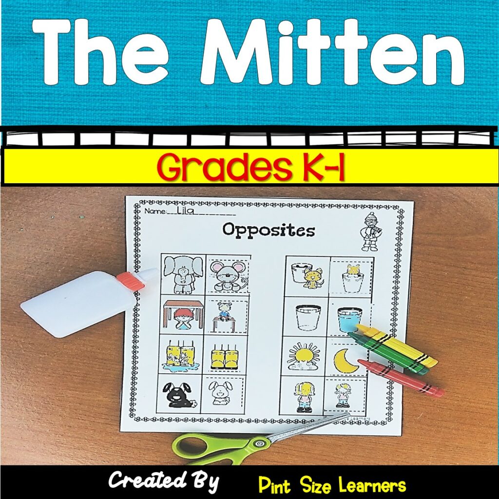 The Mitten Book Study & Activities | Book Unit for K1 | Made By Teachers