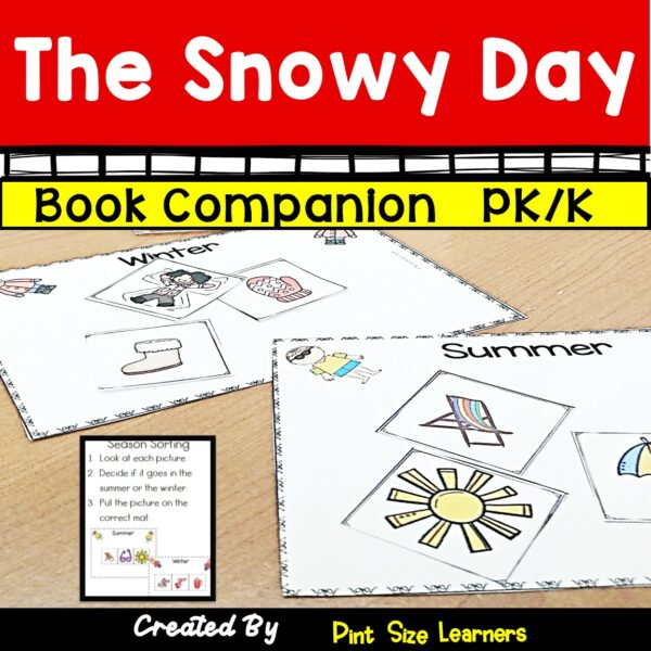 The Snowy Day Book Study | Sequencing | Vocabulary | More | Made By ...