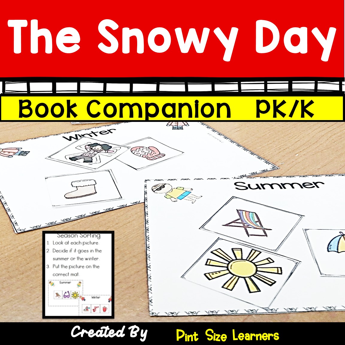 The Snowy Day Book Study | Sequencing | Vocabulary | More - Made By ...
