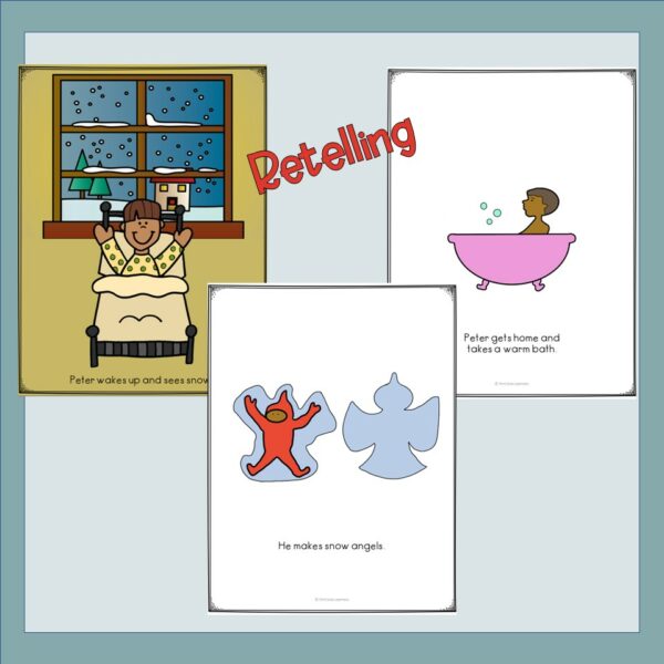 The Snowy Day Book Study | Sequencing | Vocabulary | More - Made By ...