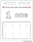 Numbers 1-20 Trace and Write Worksheets - Made By Teachers