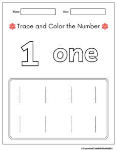 Numbers 1-20 Trace and Write Worksheets | Made By Teachers