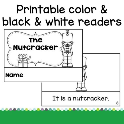 The Nutcracker Simplified Christmas Reader - Printable & Boom Cards ...