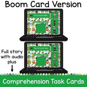 The Nutcracker Simplified Christmas Reader - Printable & Boom Cards ...