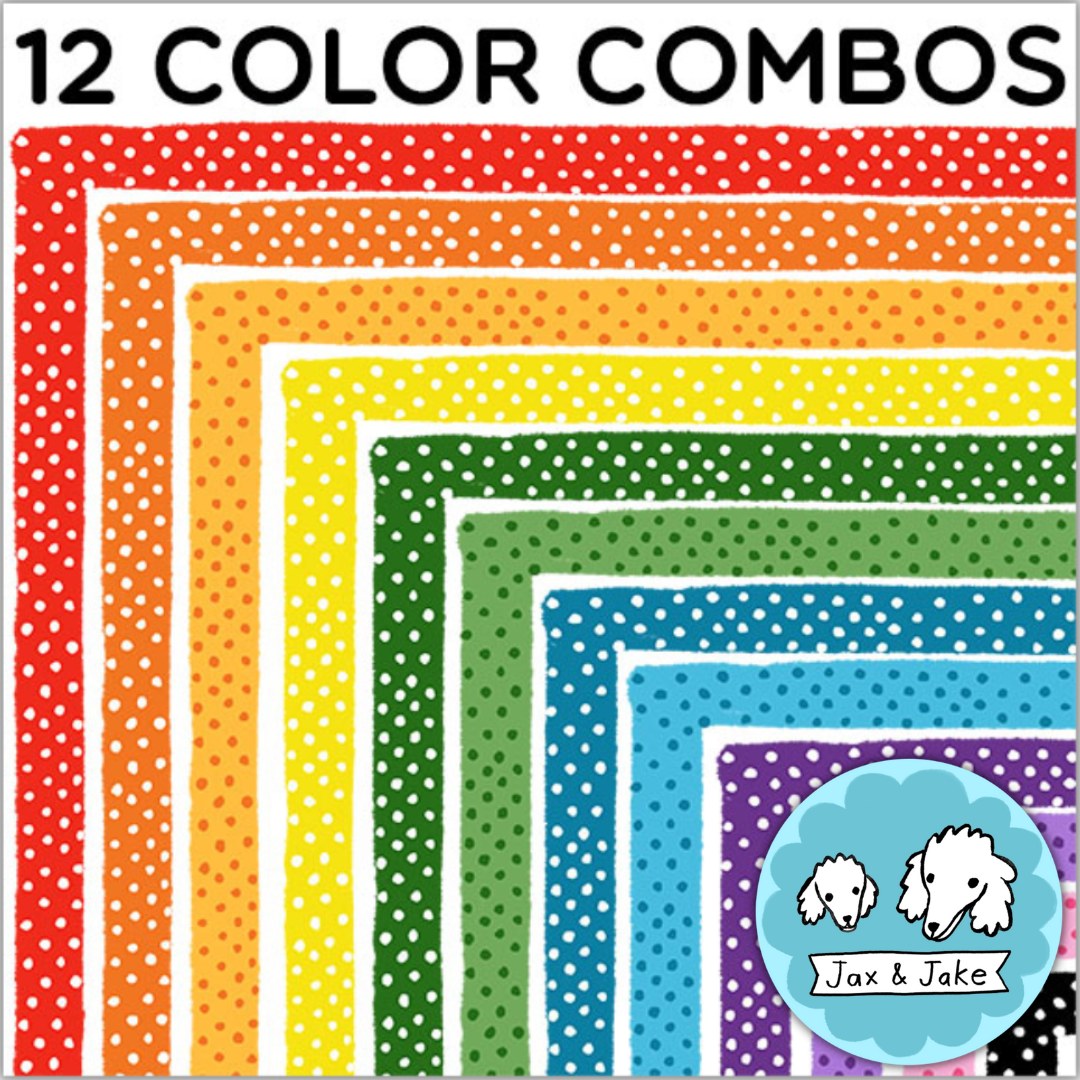 A Bundle of Clipart Page Borders - Hand Drawn Clip Art Frames, Black ...