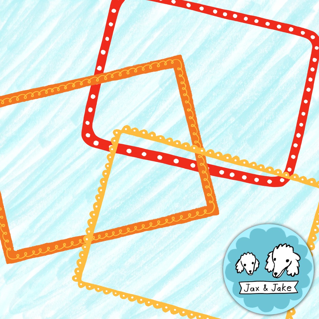 A Bundle of Clipart Page Borders - Hand Drawn Clip Art Frames, Black ...