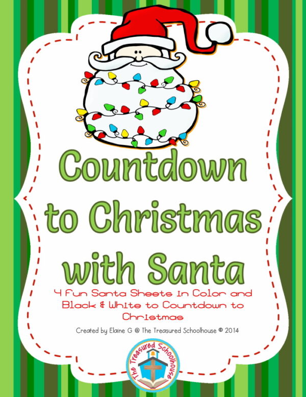 Countdown to Christmas with Santa | Made By Teachers