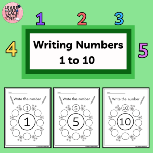 Numbers 1-10 Writing Worksheets | Made By Teachers