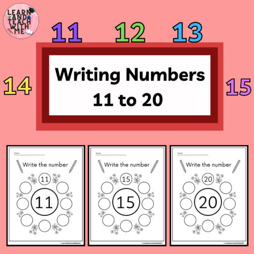Numbers 11-20 Writing Worksheets | Made By Teachers