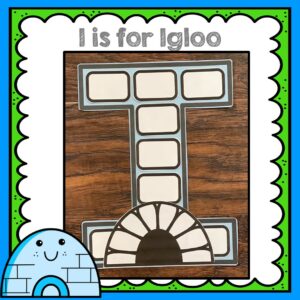 Letter I Craft, Ii is for Igloo, Igloo Craft | Made By Teachers