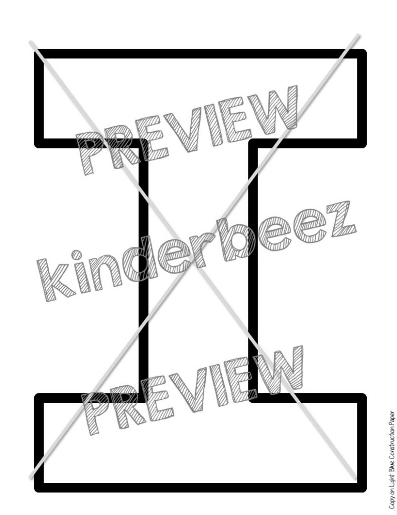 Letter I Craft, Ii is for Igloo, Igloo Craft | Made By Teachers