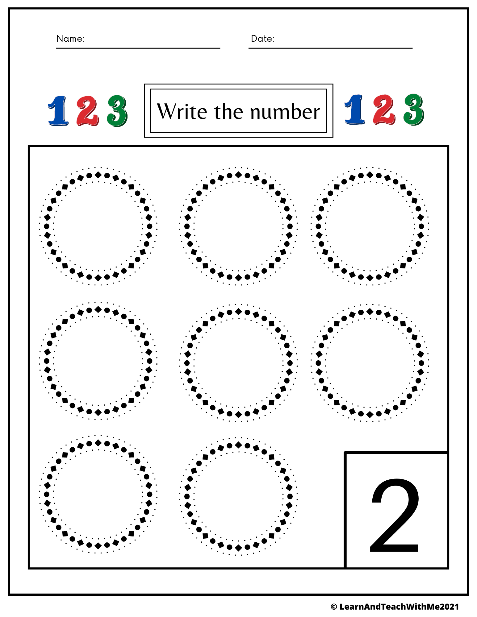 Numbers 0-20 Writing Worksheets | Made By Teachers