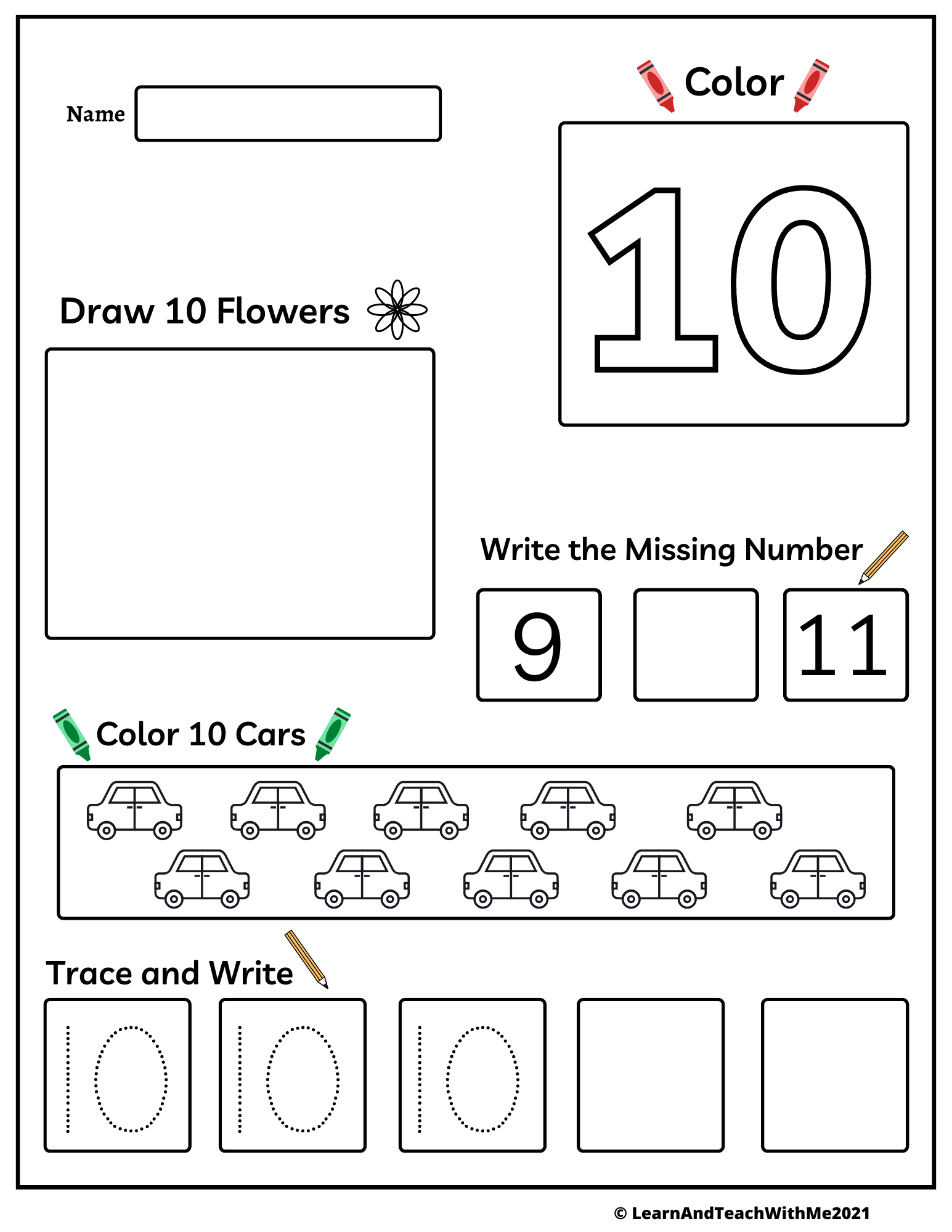 Numbers 1-20 Worksheets | Made By Teachers