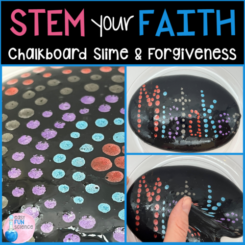 Chalkboard Slime Object Lesson About Forgiveness | Made By Teachers
