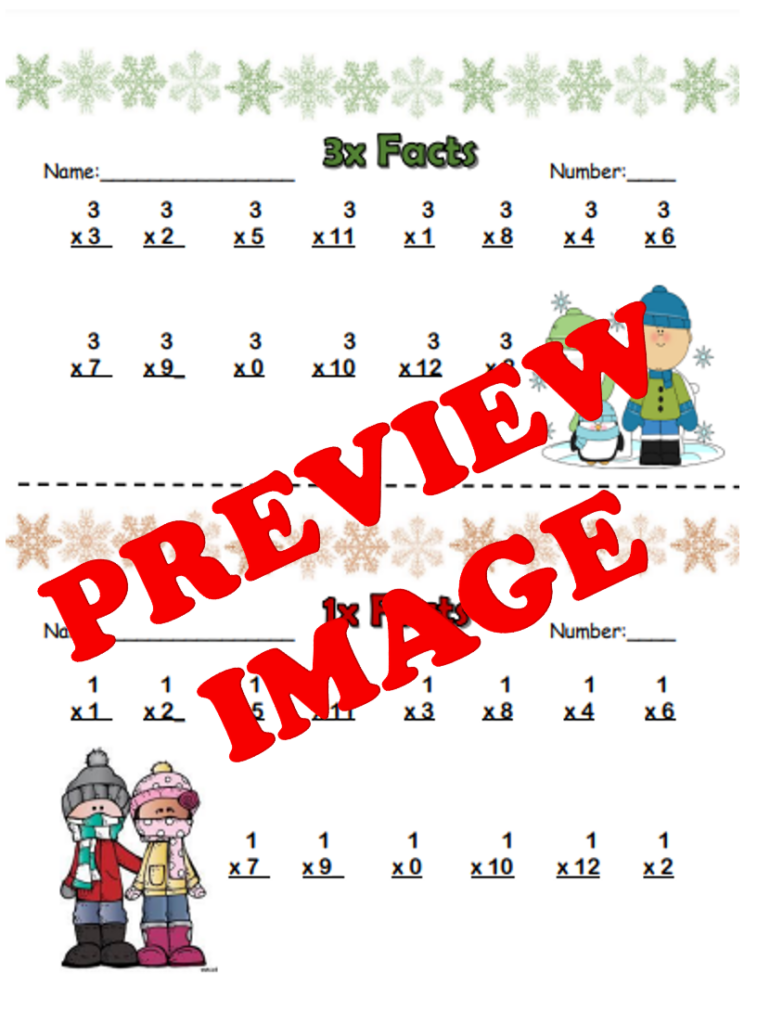 Christmas Math: Multiplication Worksheets | Made By Teachers