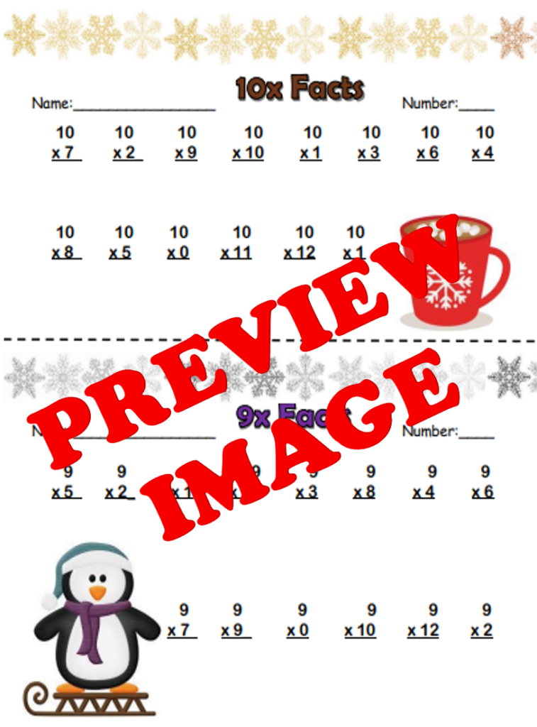 Christmas Math: Multiplication Worksheets - Made By Teachers