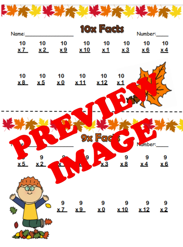 Thanksgiving Math: Multiplication Worksheets | Made By Teachers