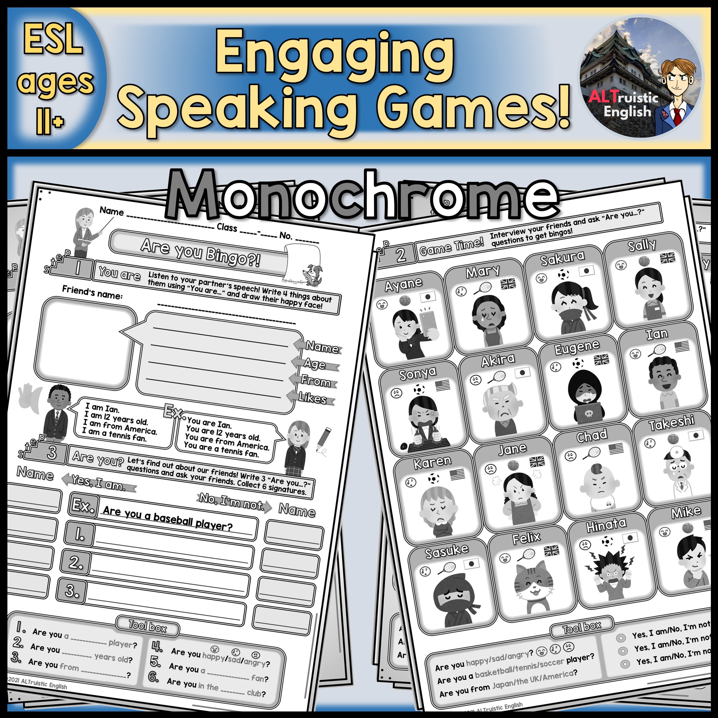 ESL Are you Full Lesson Interactive English Grammar Speaking and ...