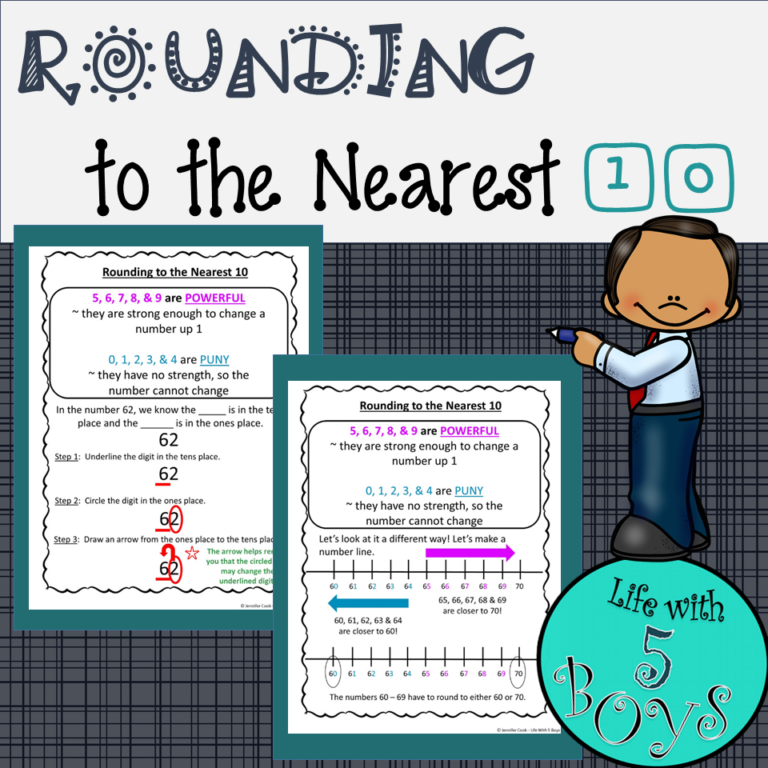 Rounding to the Nearest 10 Lesson and Practice | Made By Teachers