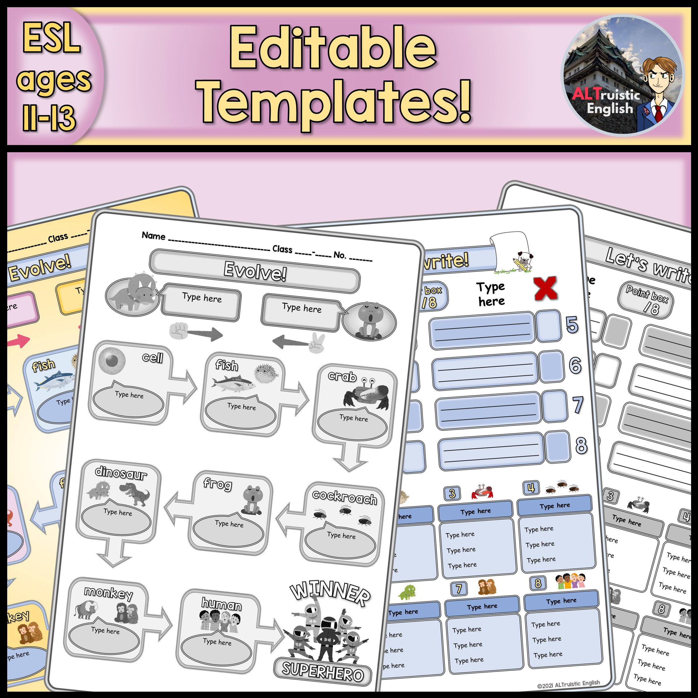 Do You Verb Editable English Grammar Speaking and Writing Activities ...