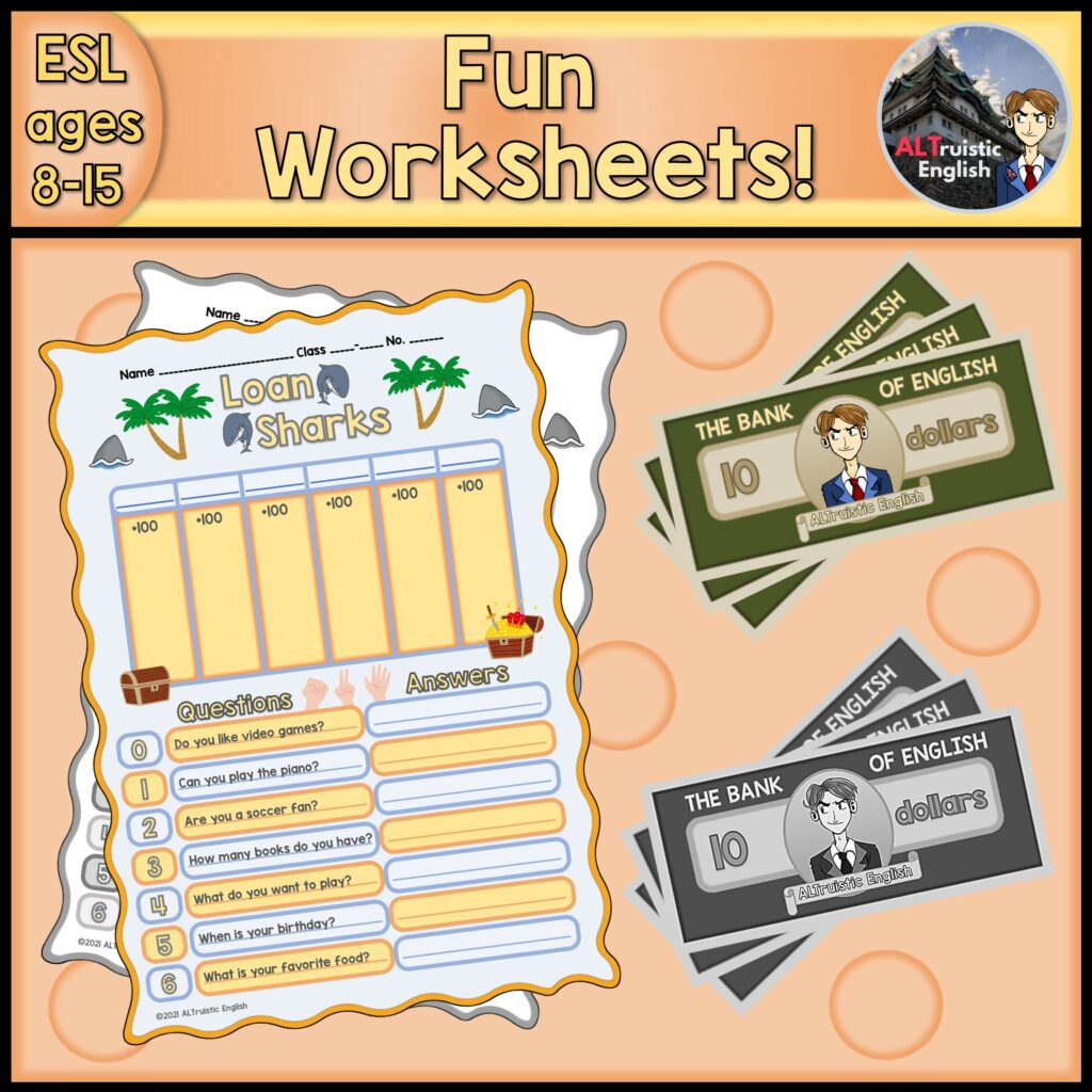 Editable English Board Game All Grammar Review with Activity Worksheets ...