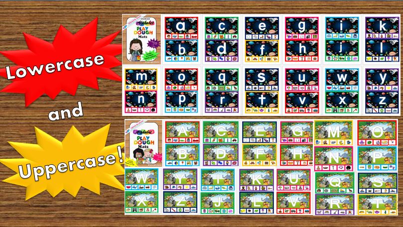 Alphabet Play Dough Mat *Bundle* | Made By Teachers