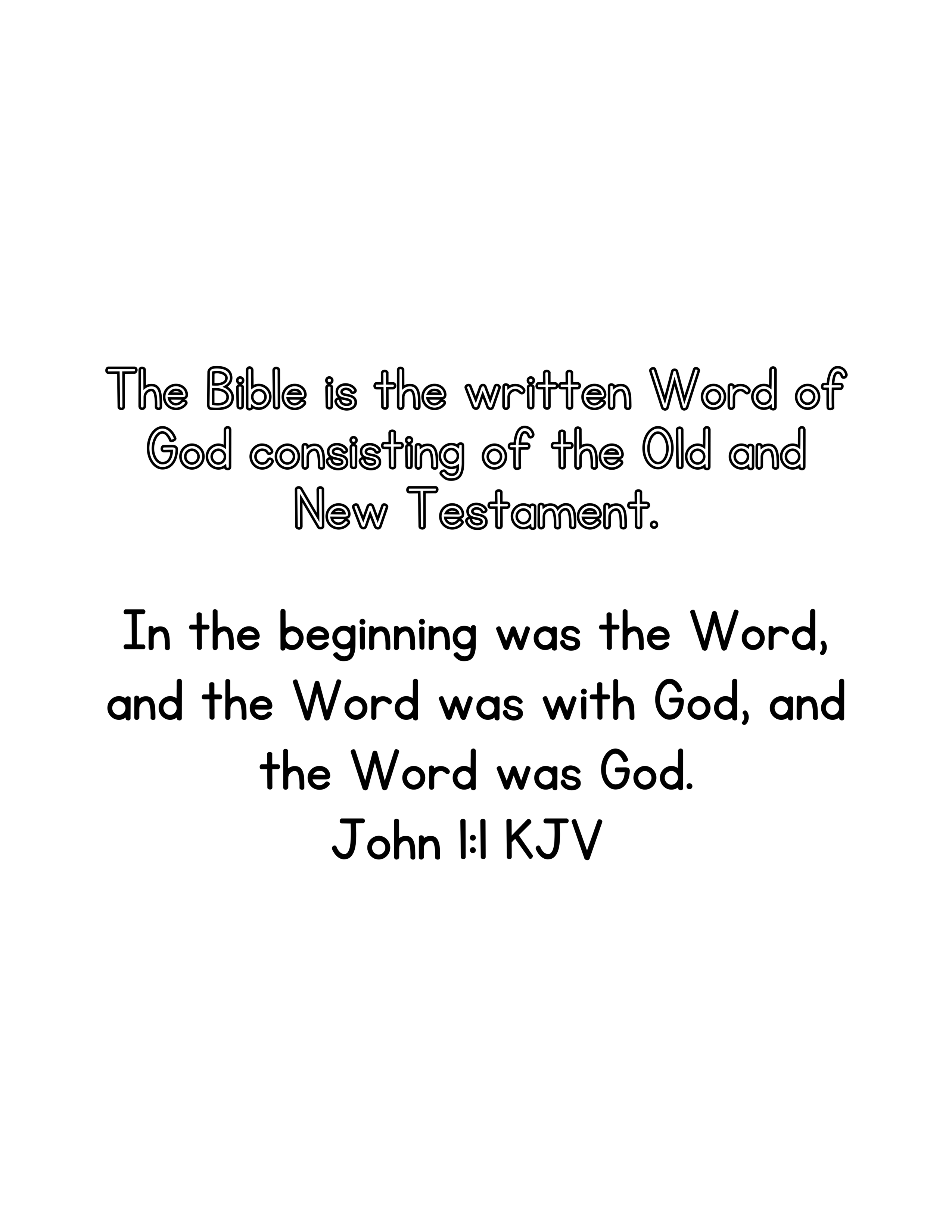 Bible Alphabet Coloring Book - Commercial Use Allowed | Made By Teachers