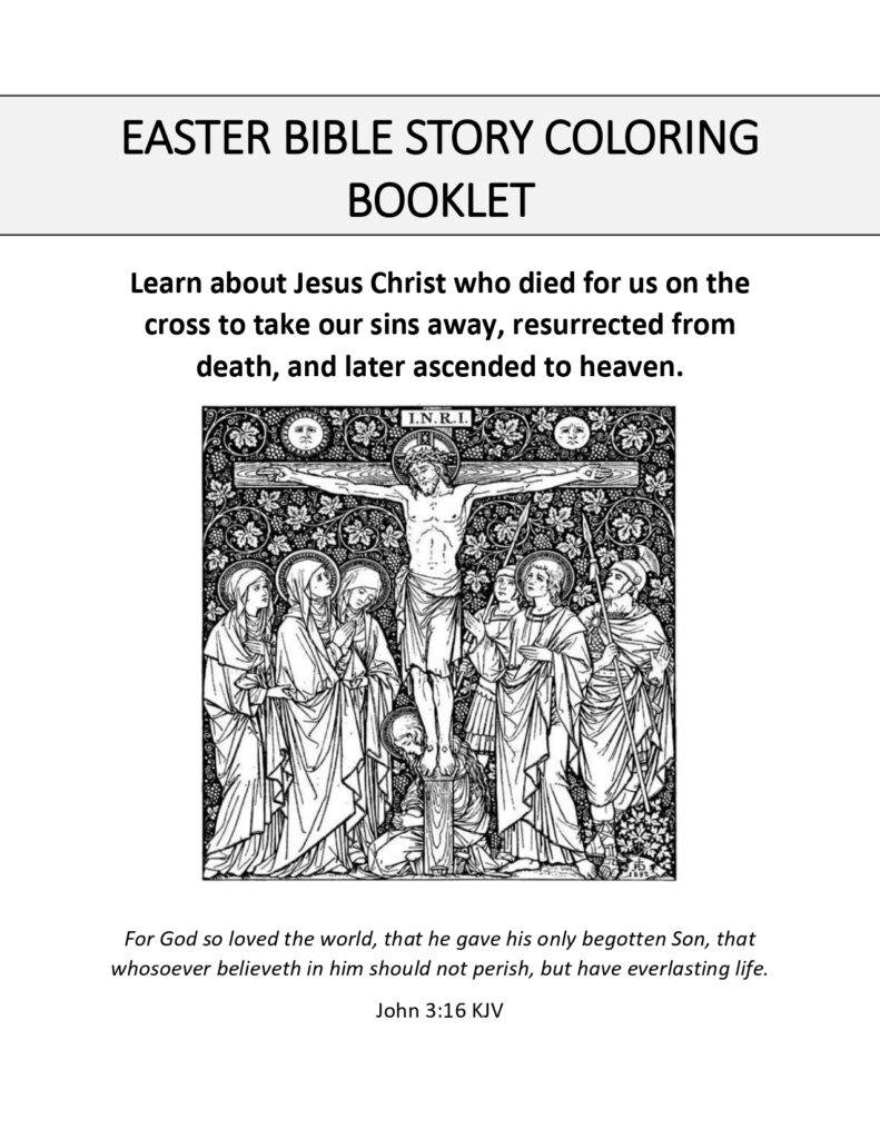 Easter Bible Activity Book For Kids - Commercial Use Allowed | Made By ...