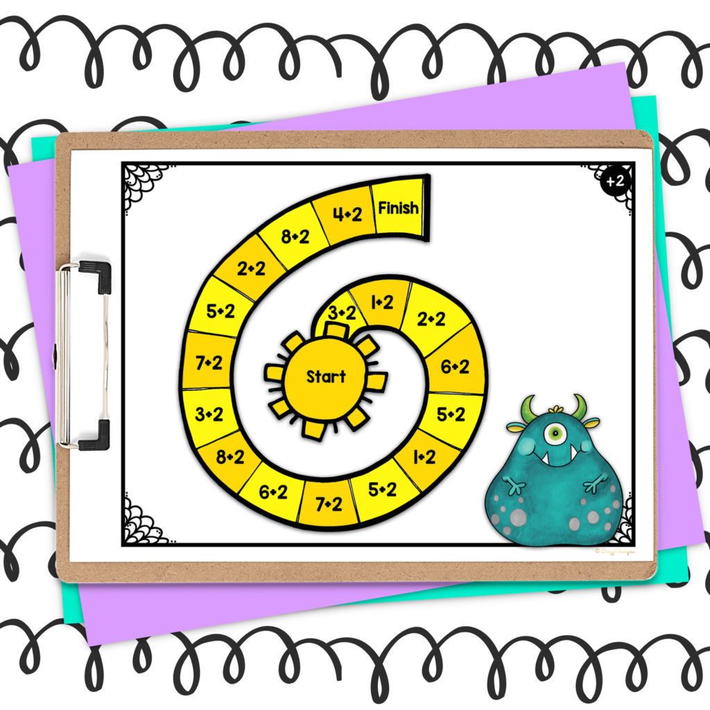 Addition and Subtraction to 10 Practice Boardgames | Made By Teachers