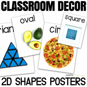 2D Shapes Posters - Made By Teachers