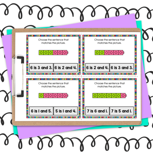 Decomposing Numbers Math Centers | Made By Teachers
