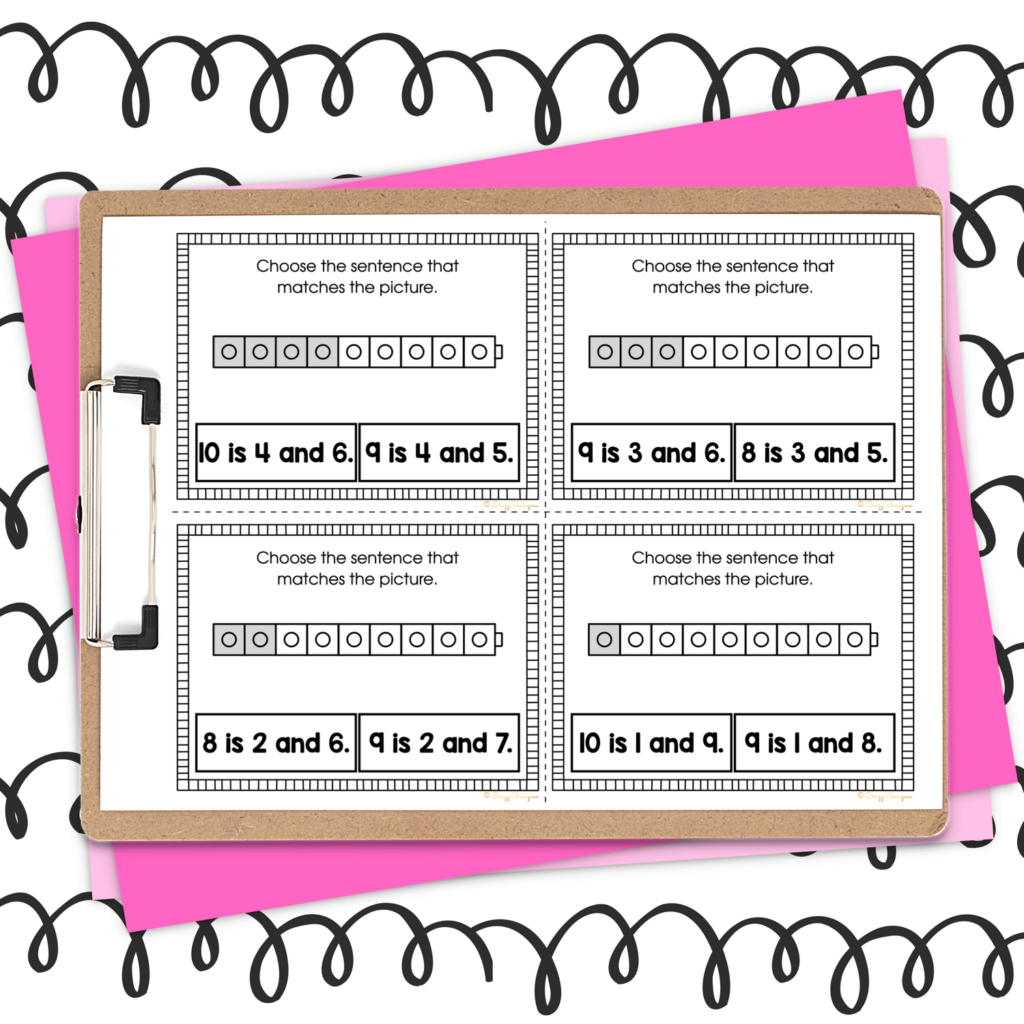Decomposing Numbers Math Centers | Made By Teachers