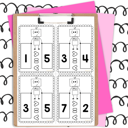 Comparing Numbers Math Centers Greater Than Less Than | Made By Teachers