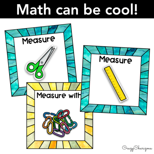 Measurement Activities Nonstandard Measurement Length Width | Made By ...