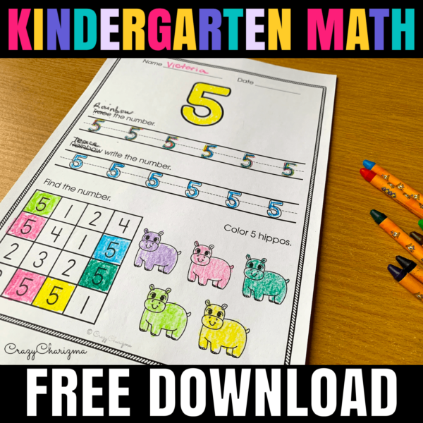 Numbers Worksheets Writing Tracing FREE DOWNLOAD - Made By Teachers