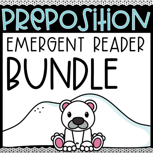 Winter Prepositions Emergent Reader BUNDLE Arctic Animals | Made By ...