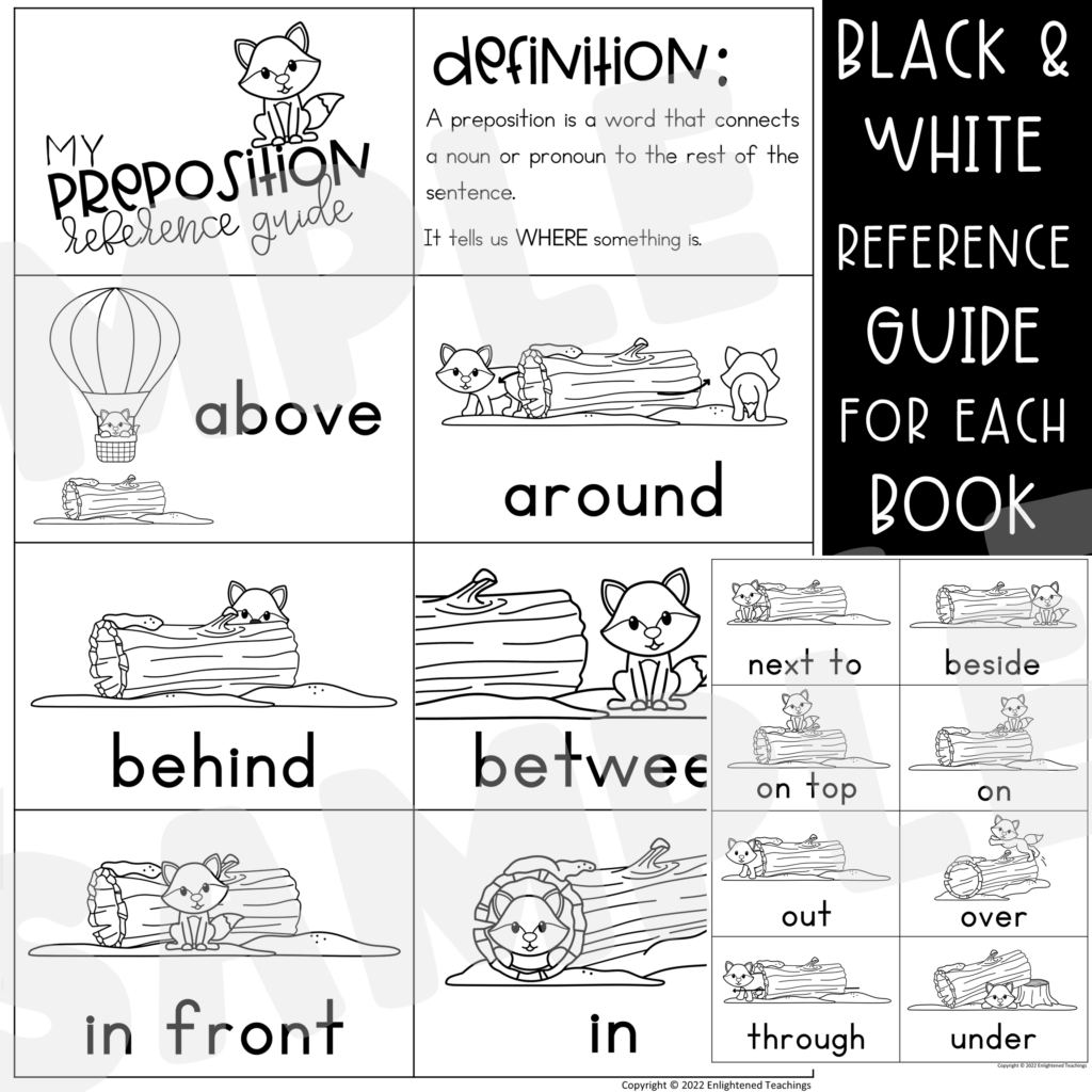 Winter Prepositions Emergent Reader BUNDLE Arctic Animals | Made By ...