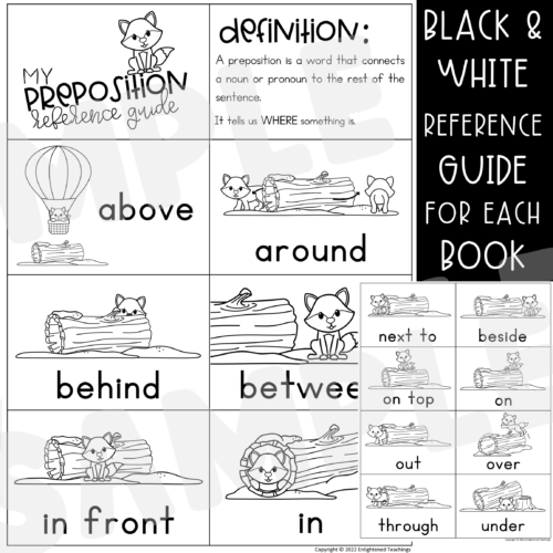 Winter Prepositions Emergent Reader BUNDLE Arctic Animals | Made By ...