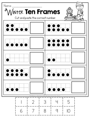 Winter Printables {Kindergarten} | Made By Teachers