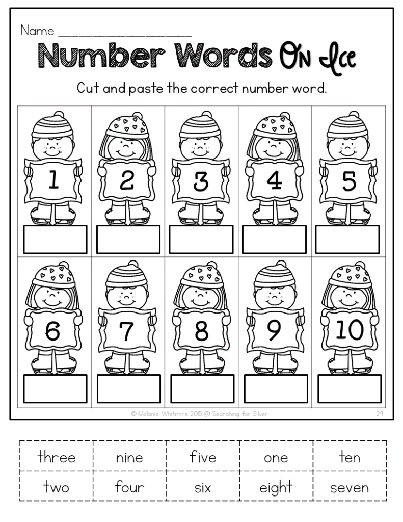 Winter Printables {Kindergarten} - Made By Teachers