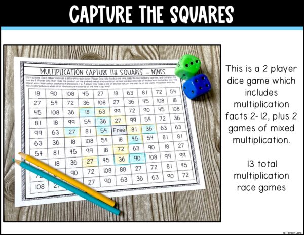 Multiplication Games Printable | Made By Teachers