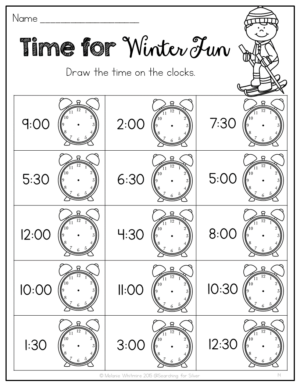 Winter Printables {1st Grade} | Made By Teachers