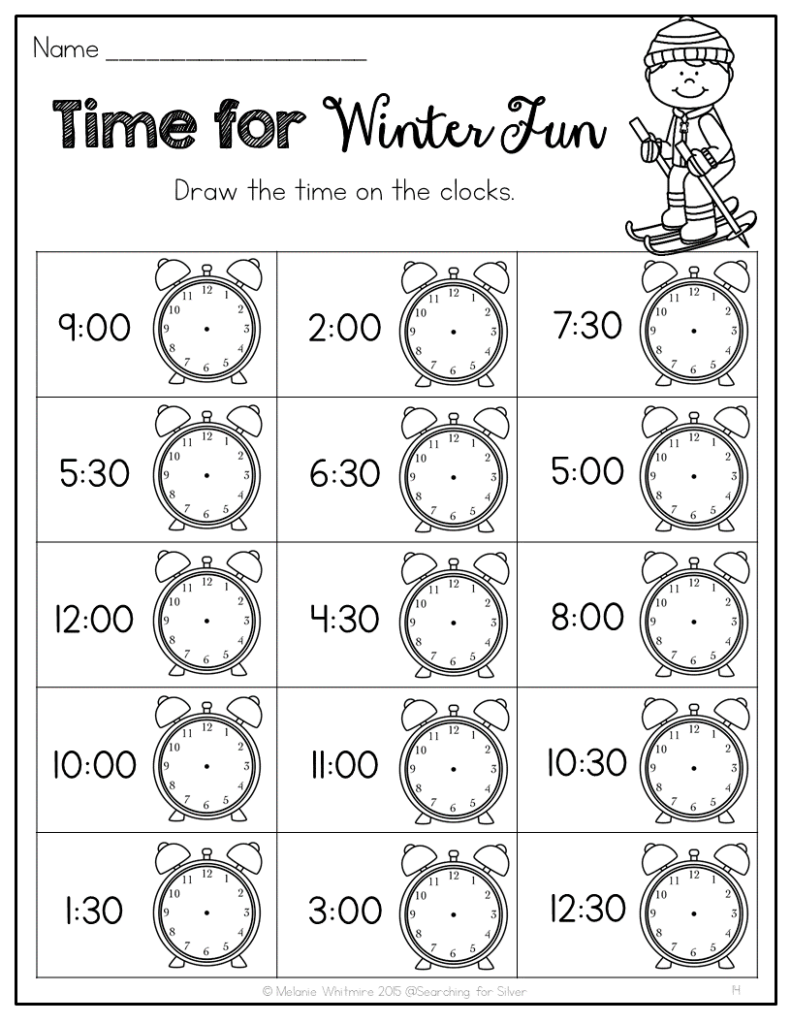 Winter Printables {1st Grade} | Made By Teachers