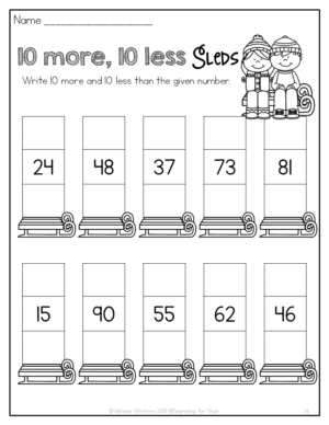 Winter Printables {1st Grade} - Made By Teachers