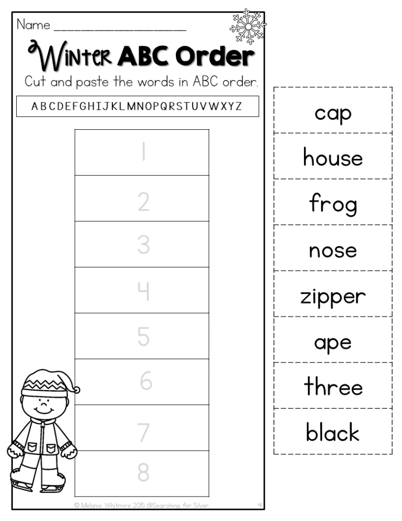 Winter Printables {1st Grade} - Made By Teachers