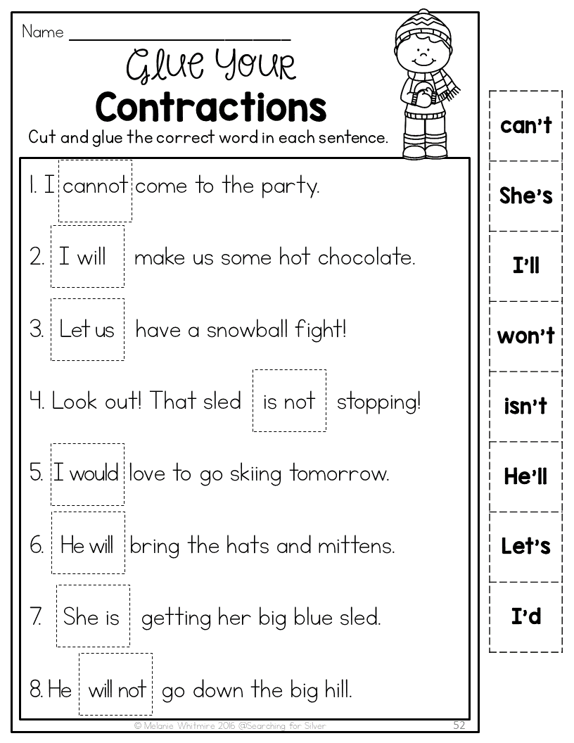 Winter Printables {2nd Grade} - Made By Teachers