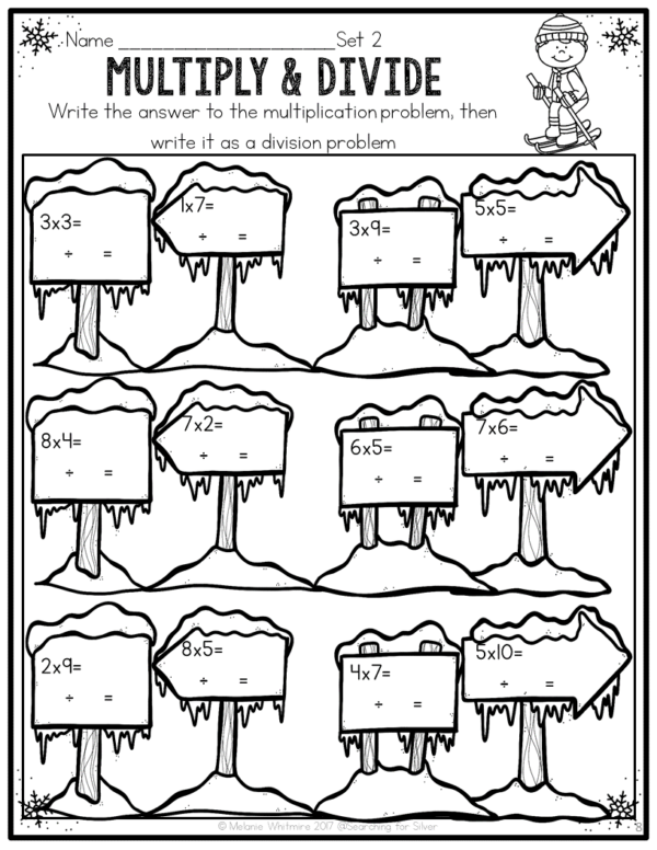 Winter Printables {3rd Grade} | Made By Teachers