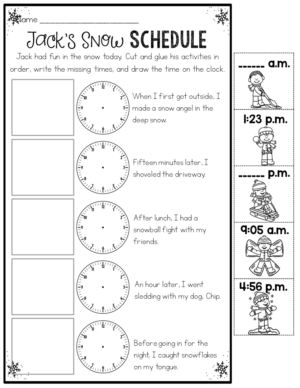 Winter Printables {3rd Grade} | Made By Teachers