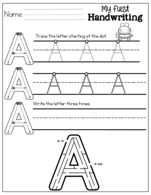My First Handwriting | Made By Teachers