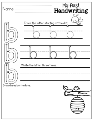 My First Handwriting | Made By Teachers